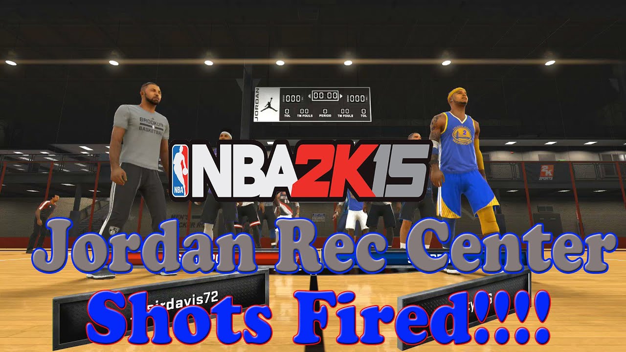NBA 2K15 Jordan Rec Center - Taking Shots At Sunset - YouTube