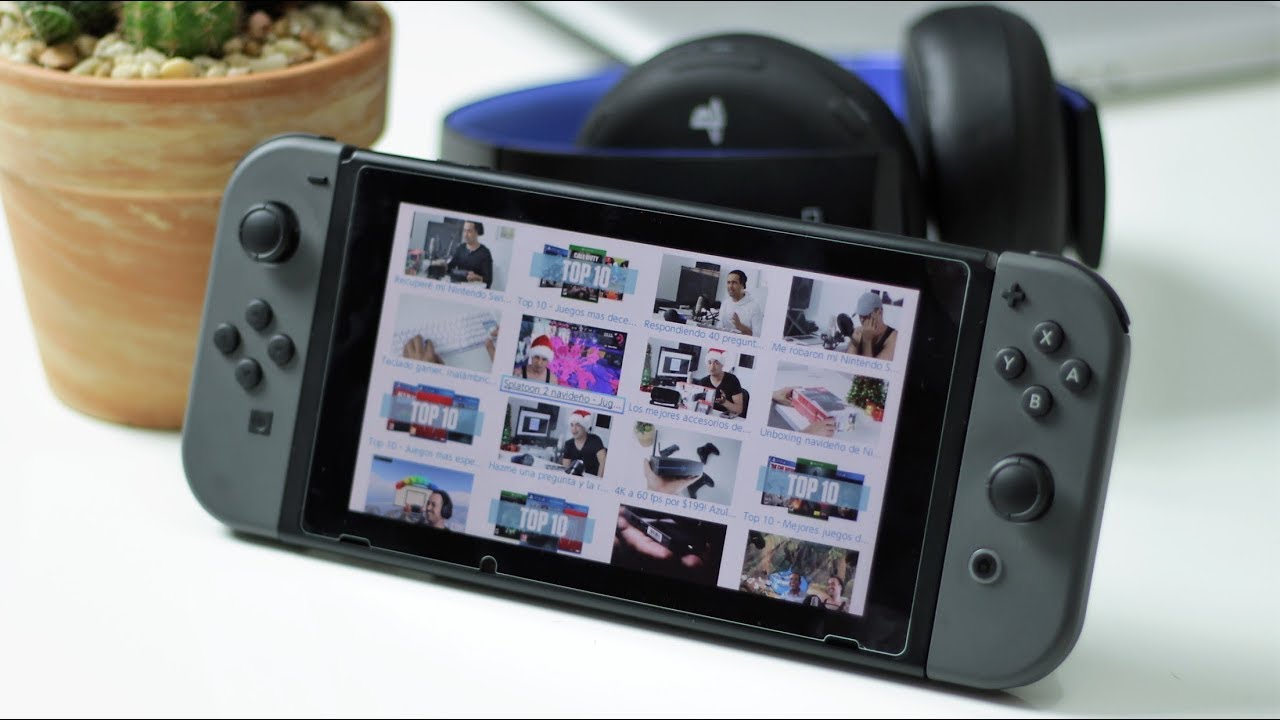 Youtube y Facebook en Nintendo Switch sin hack ni homebrew - YouTube