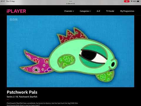 Patchwork Pals starfish - YouTube