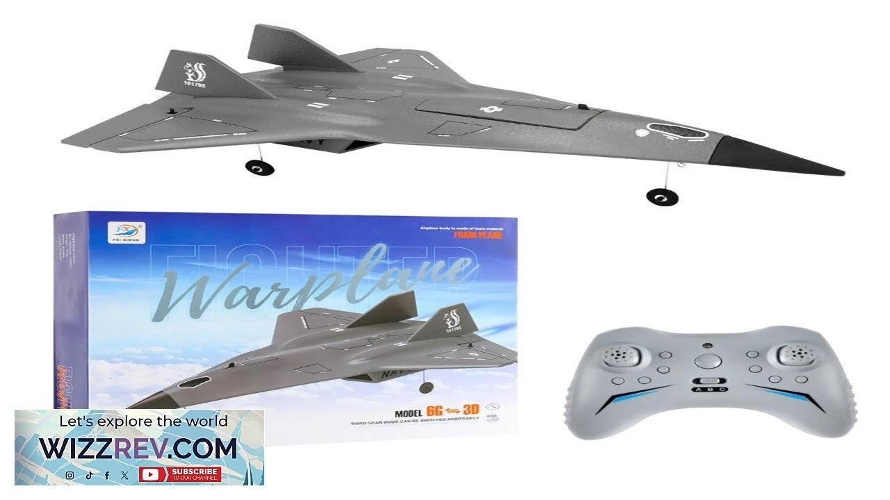 FlyBear FX9672 Darkstar 325mm Wingspan 2.4G 4CH 3D/6G Switchable 6-Axis ...