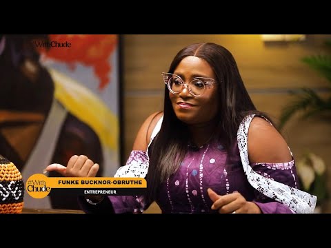Funke Bucknor sits #WithChude: Grieving Tosyn Bucknor, doing therapy ...