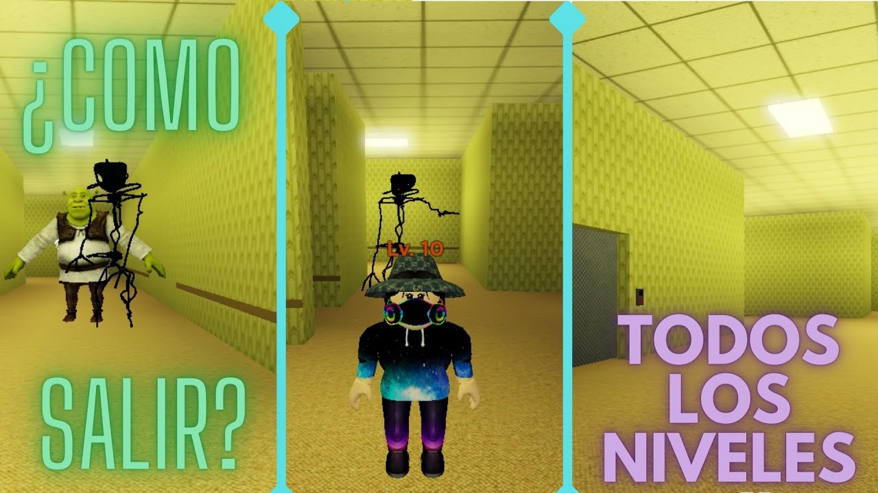 Shrek in the Backrooms xd (Como salir) ¡Nivel 1 -10! - YouTube