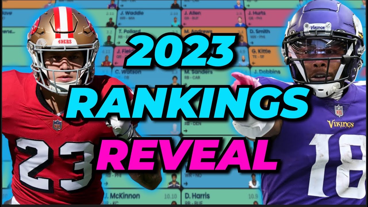 Fantasy Football Rankings Reveal FULL EPISODE (2023) - YouTube