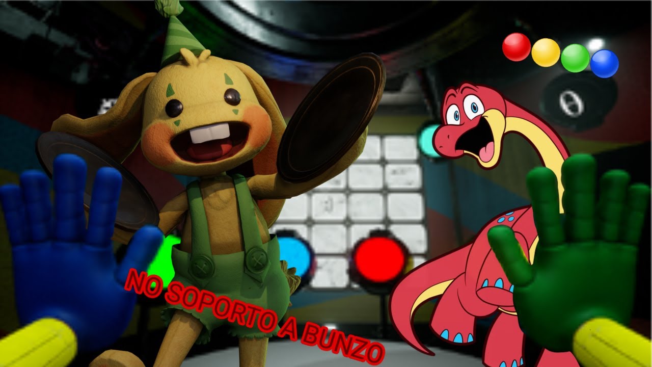 COMO NO ENCARIÑARTE CON UN CONEJO AMARILLO/POPPY PLAYTIME 2 CAP 2 BUNZO ...
