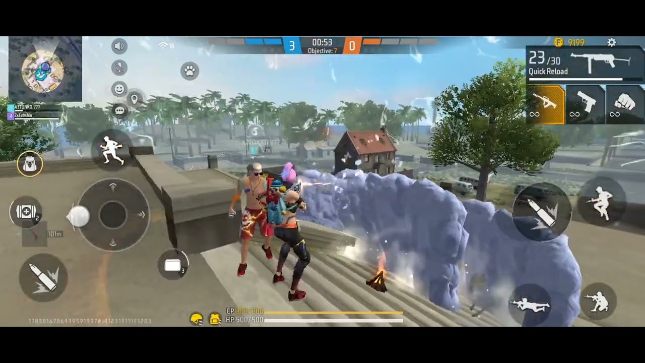 free fire customer card 1 vs 2 new player. - YouTube