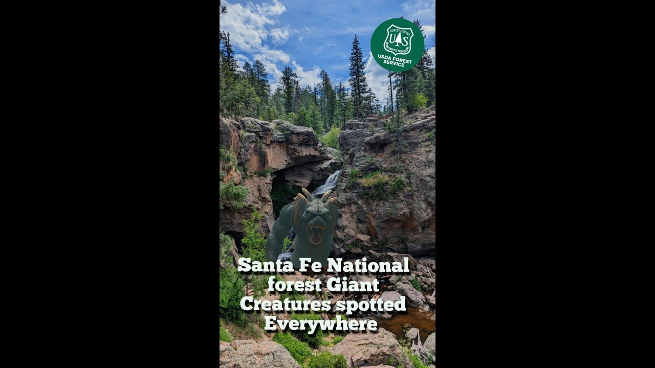 Giant Creatures Discovered Santa Fe National Forest #cryptid #bigfoot ...
