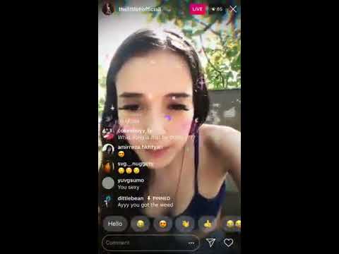 Hot Latino Model Twerking on IG LIVE!!! @thelittletiofficiall
