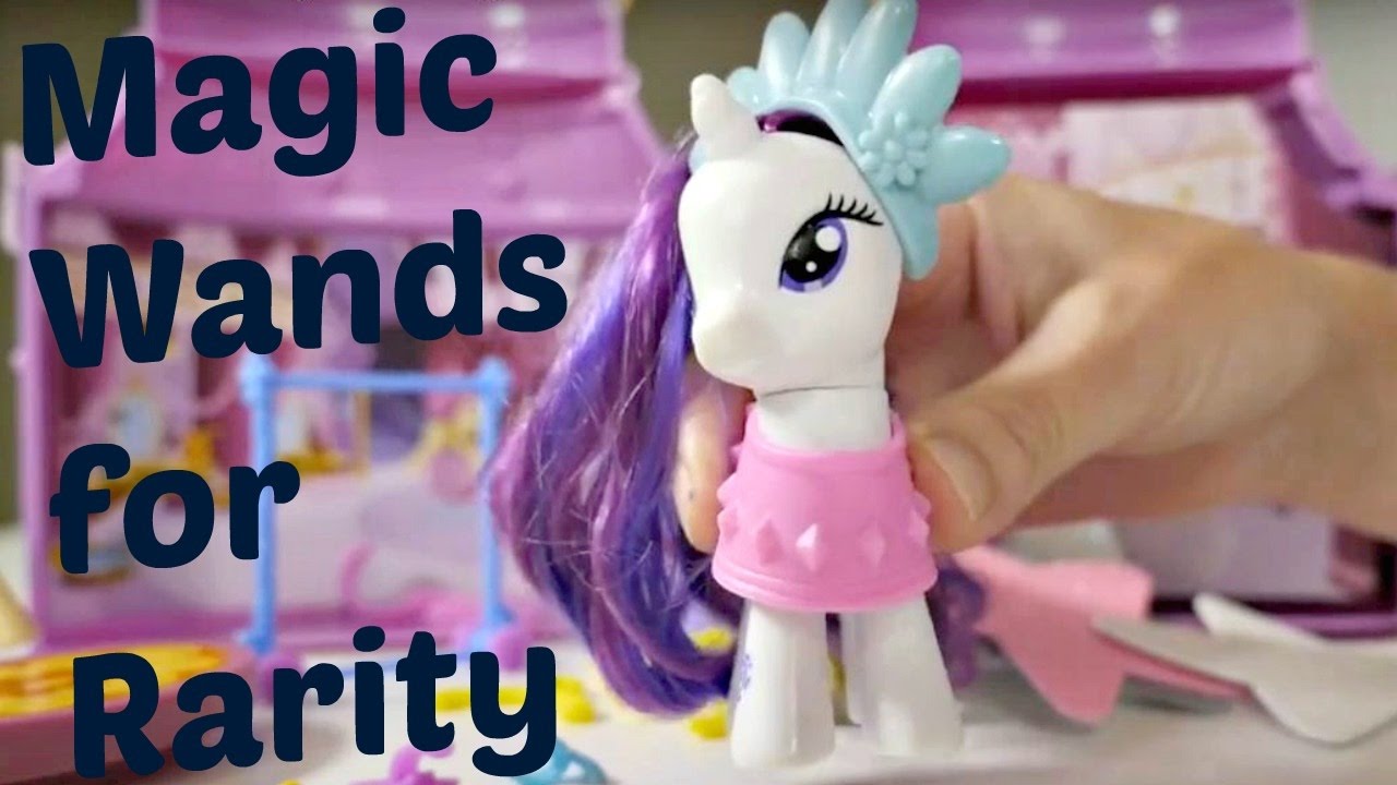 My Little Pony toys. Magic wands for Rarity. - YouTube