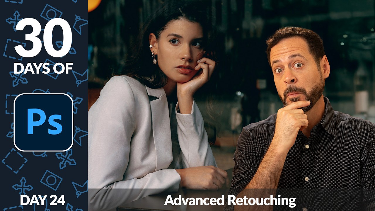 Advanced Retouching in Photoshop - Day 24 - YouTube