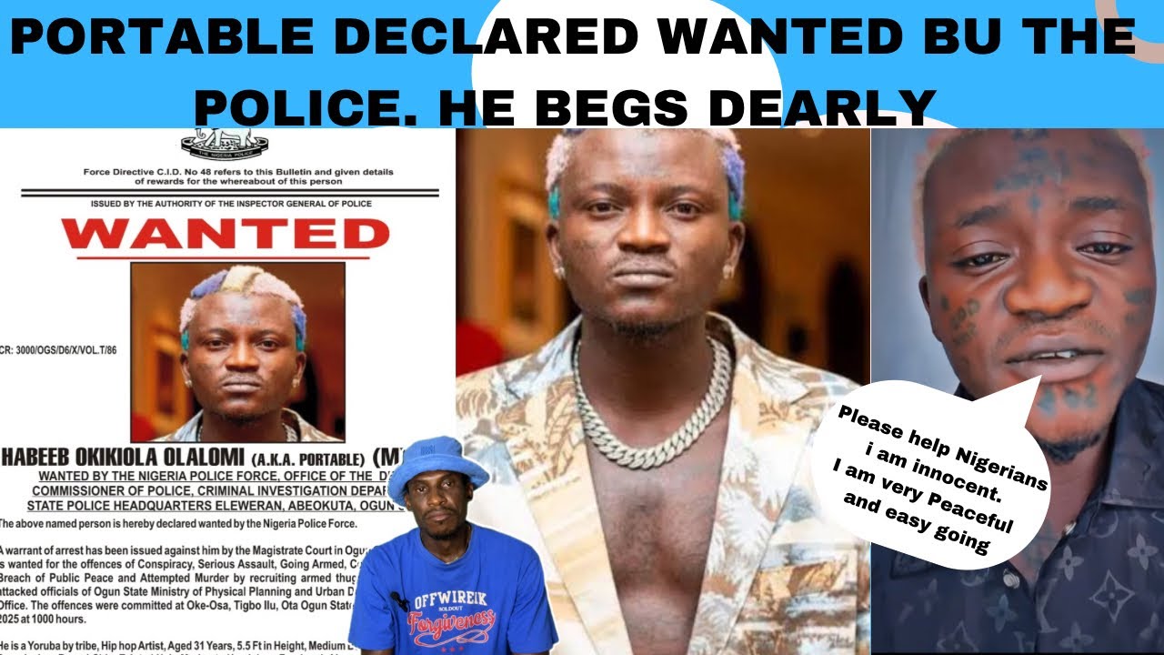 Portable Declared Wanted By Police.Begs From Hiding. - YouTube