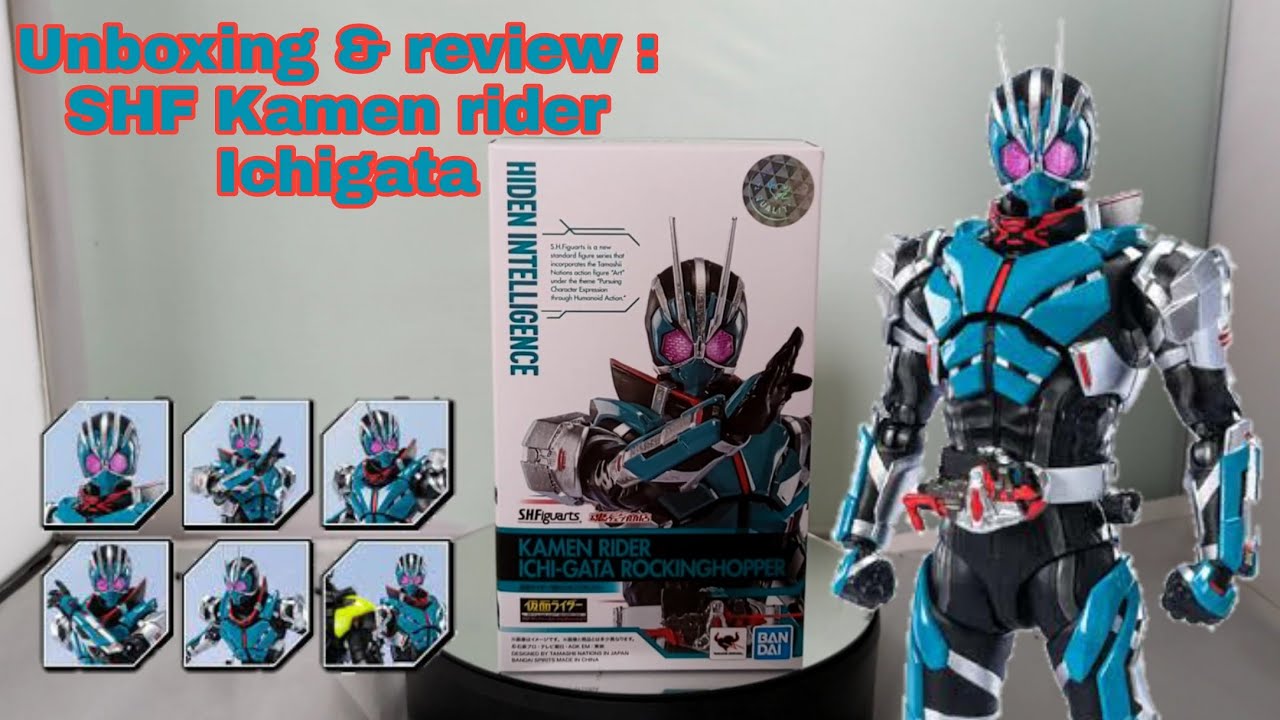 Unboxing & review: SHF S.H.FIGUARTS Kamen rider Ichigata ichi gata from ...