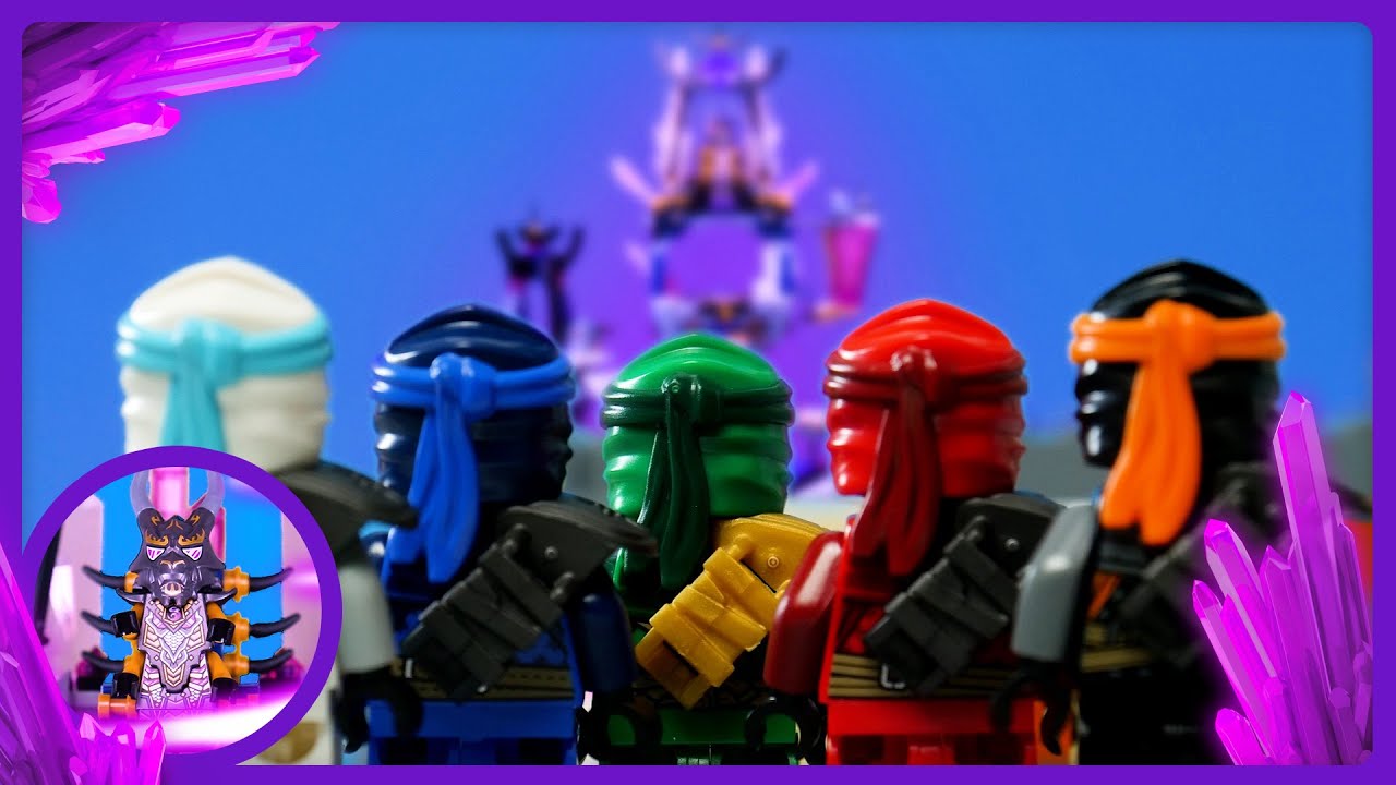Rise of the Crystal King - LEGO® NINJAGO Crystalized Stop Motion - YouTube