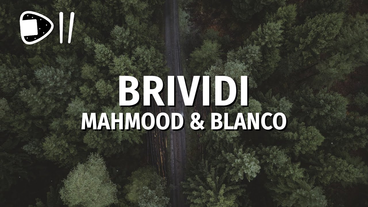 Mahmood & Blanco - Brividi (Testo/Lyrics) - YouTube