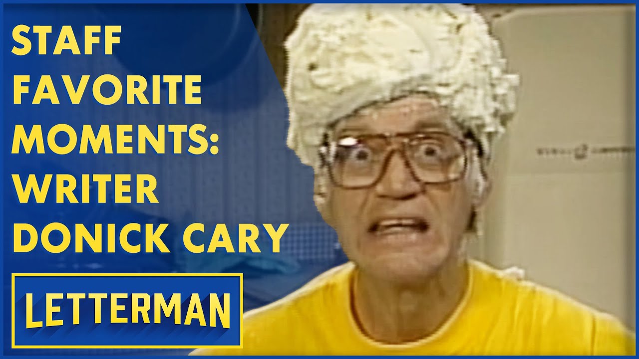 Staff Favorite Moments: Writer Donick Cary | Letterman - YouTube