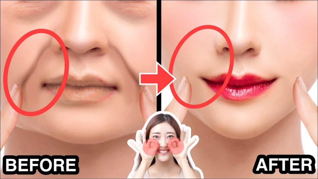 7 Mins Face Lifting Exercise For Jowls And Laugh Lines 🔥 Reduce Droopy