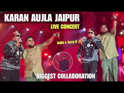 Karan Aujla Jaipur Live Concert | Jazzy B x Karan Aujla Biggest Collaboration | Jaipur Live Show ...