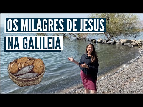 ONDE JESUS FEZ MILAGRES? Visitando o Mar da Galileia - Israel com a Aline