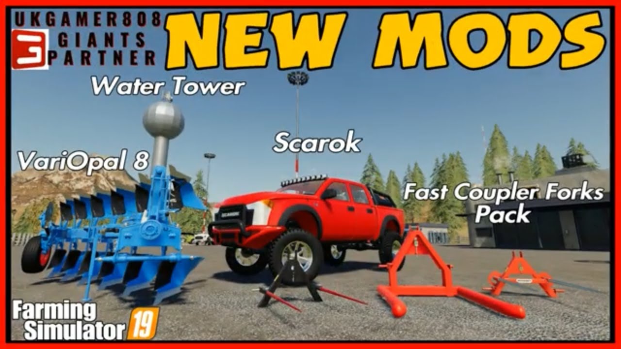 fs19 New Mods SCAROK 4x4 on console #fs19modreview fs19 mods ls19 mods ...