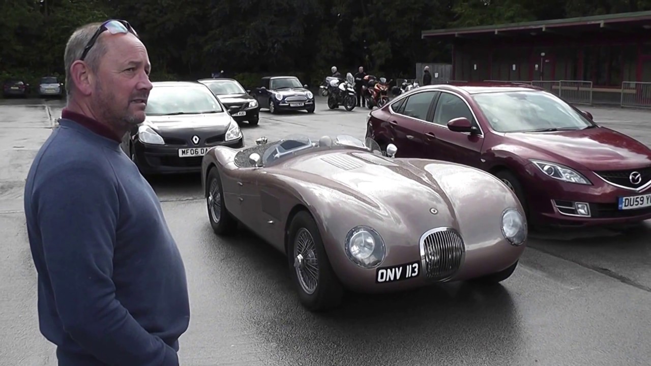 Jaguar C type Replica by Realm Engineering - YouTube
