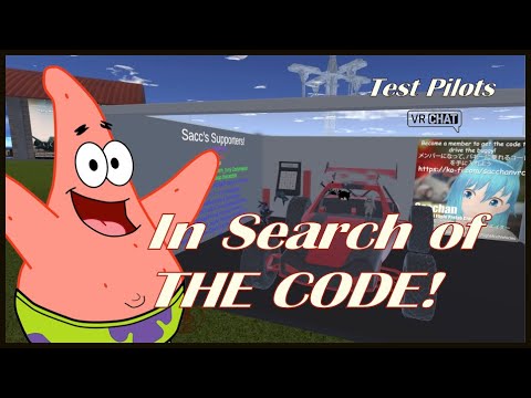 (VRChat) In Search of THE CODE! - Test Driver/Test Pilots - YouTube