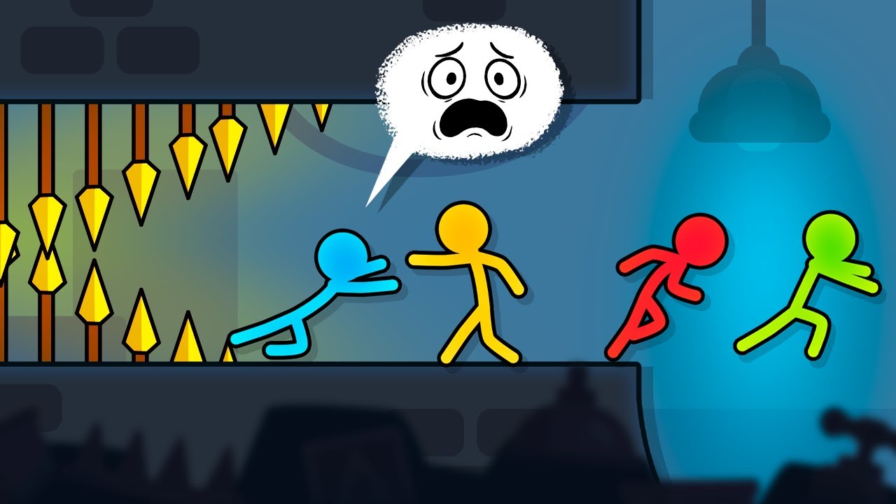 Stickman vs. Factory - Obstacle Course - YouTube