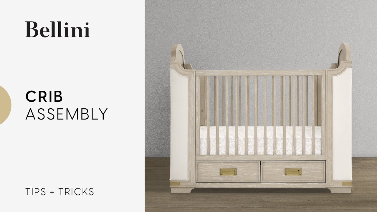 Bellini Paris 4 in 1 Crib Assembly Video - YouTube