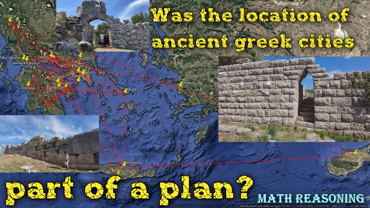 Was the location of ancient Greek cities part of a plan? - YouTube