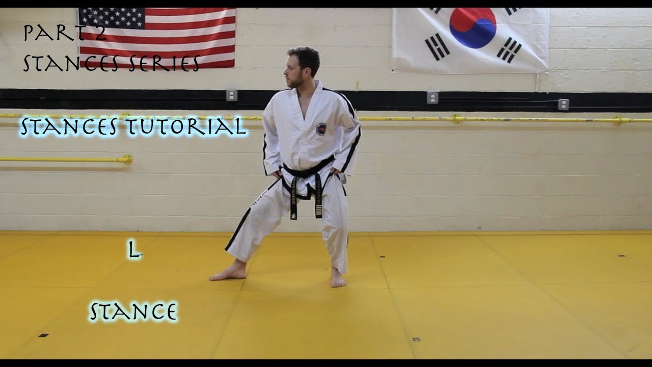 Taekwon-Do L Stance Tutorial (Stances 2) - YouTube