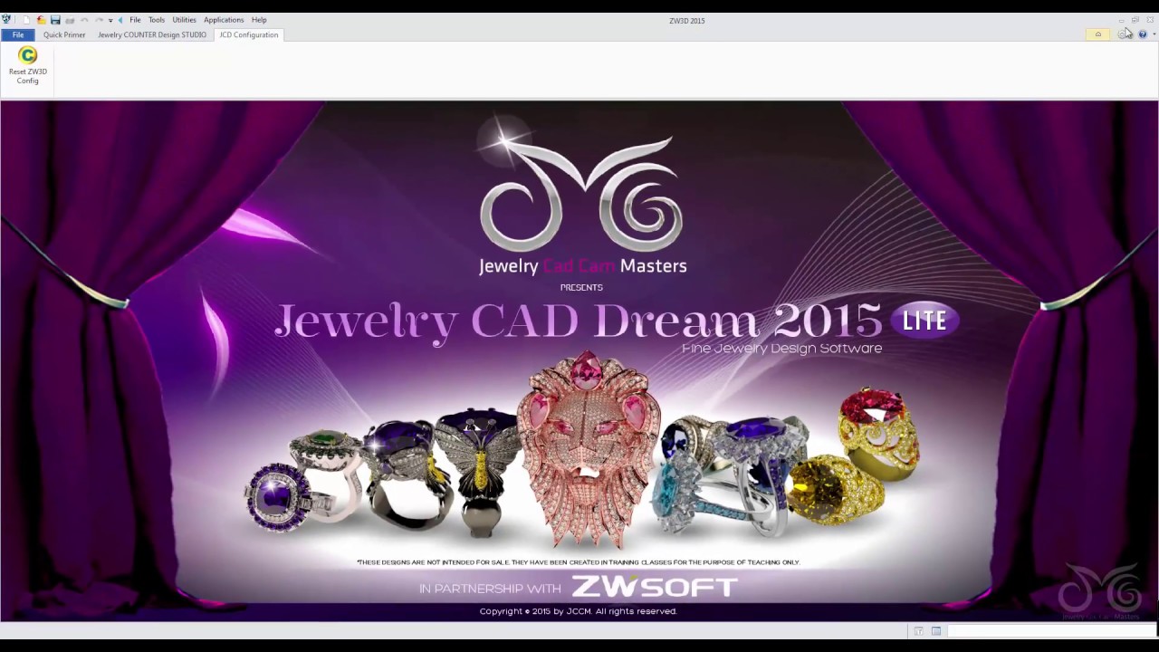 [Jewelry CAD Dream] Lesson 1.1 - JCD LITE Interface - YouTube