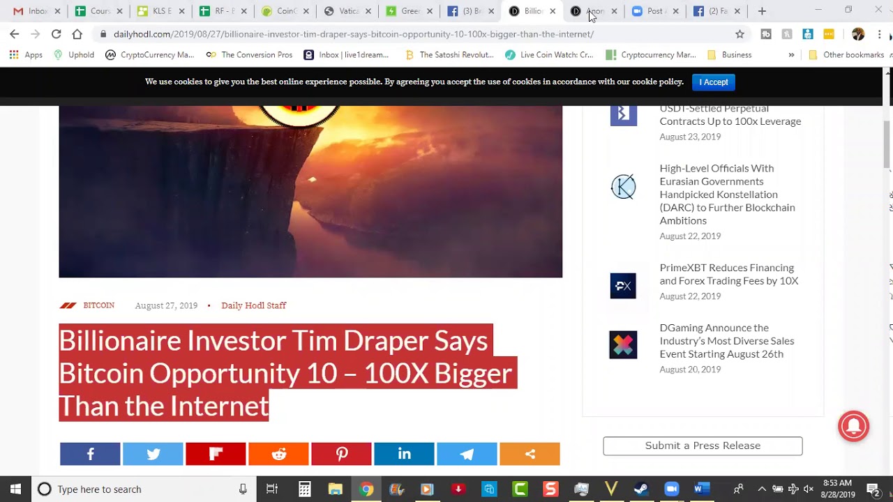 Anonymous Bitcoin Prediction Goes Viral on Reddit - YouTube