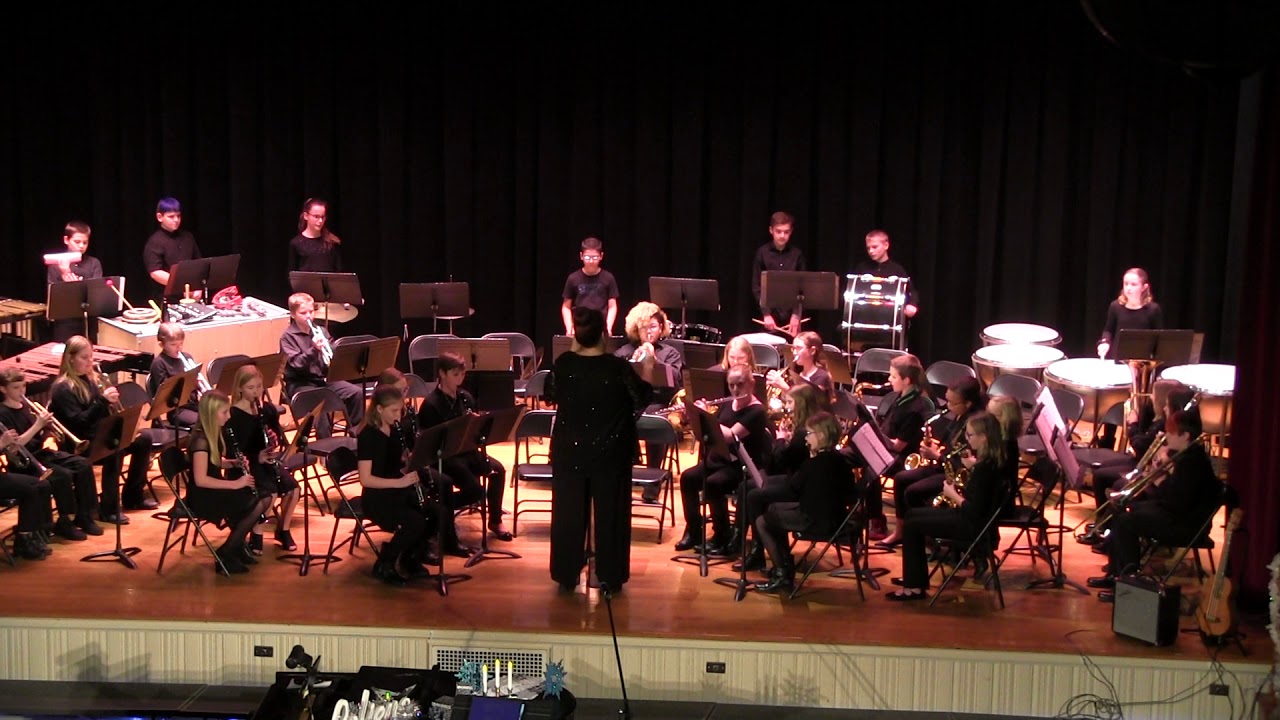 TRA 6th Grade Band - Holiday Array - Kevin Mixon - YouTube