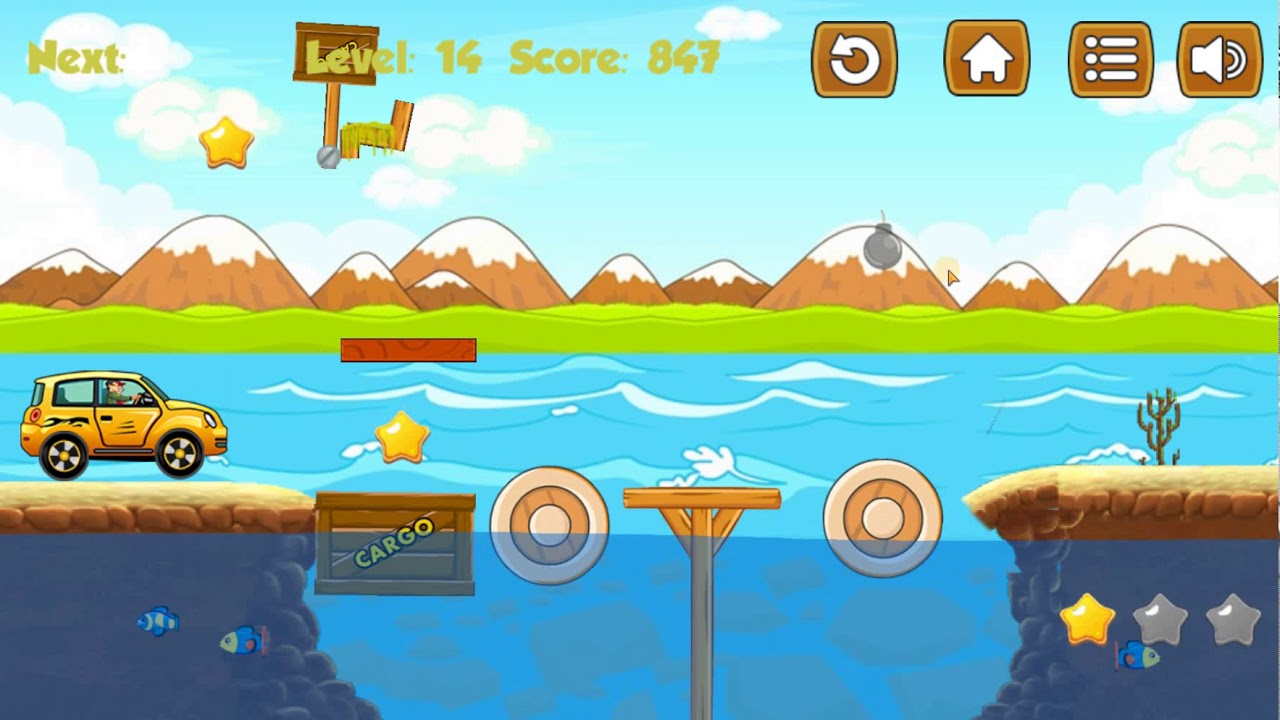 Build River Wooden Bridge - Level 14 - YouTube