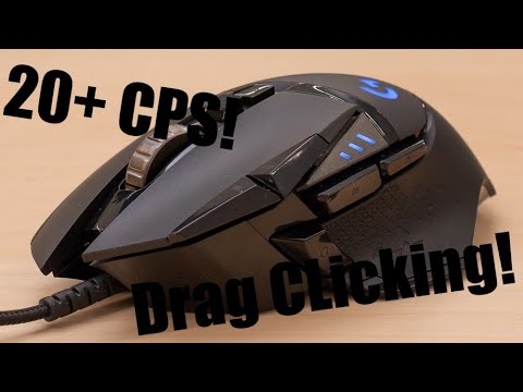 How to DRAG CLICK on a Logitech G502! - YouTube
