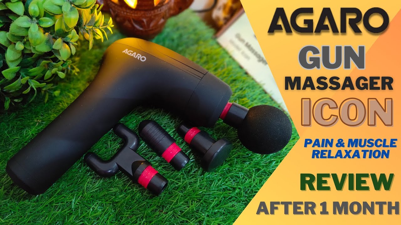 Agaro Gun Massager for Pain Relief & Muscle Relaxation - Agaro Icon ...