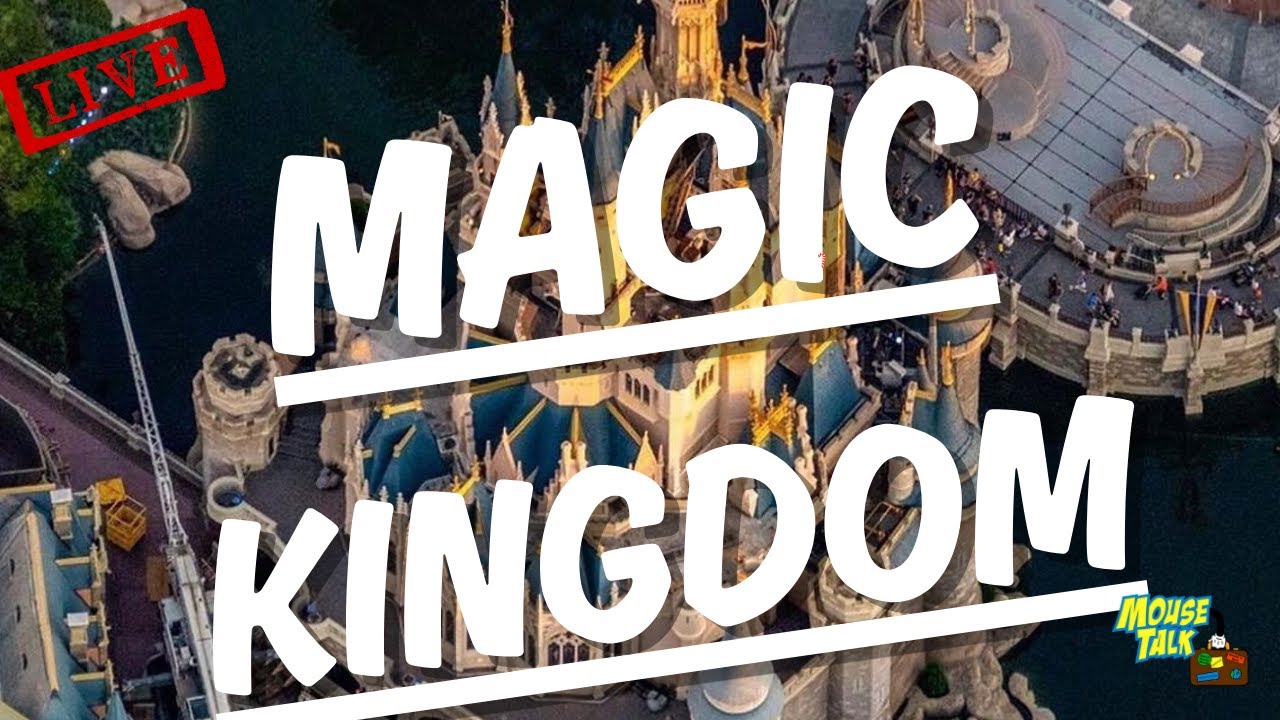 🔴 LIVE: Magic Kingdom Sunday Morning Walk in the Park | Walt Disney ...