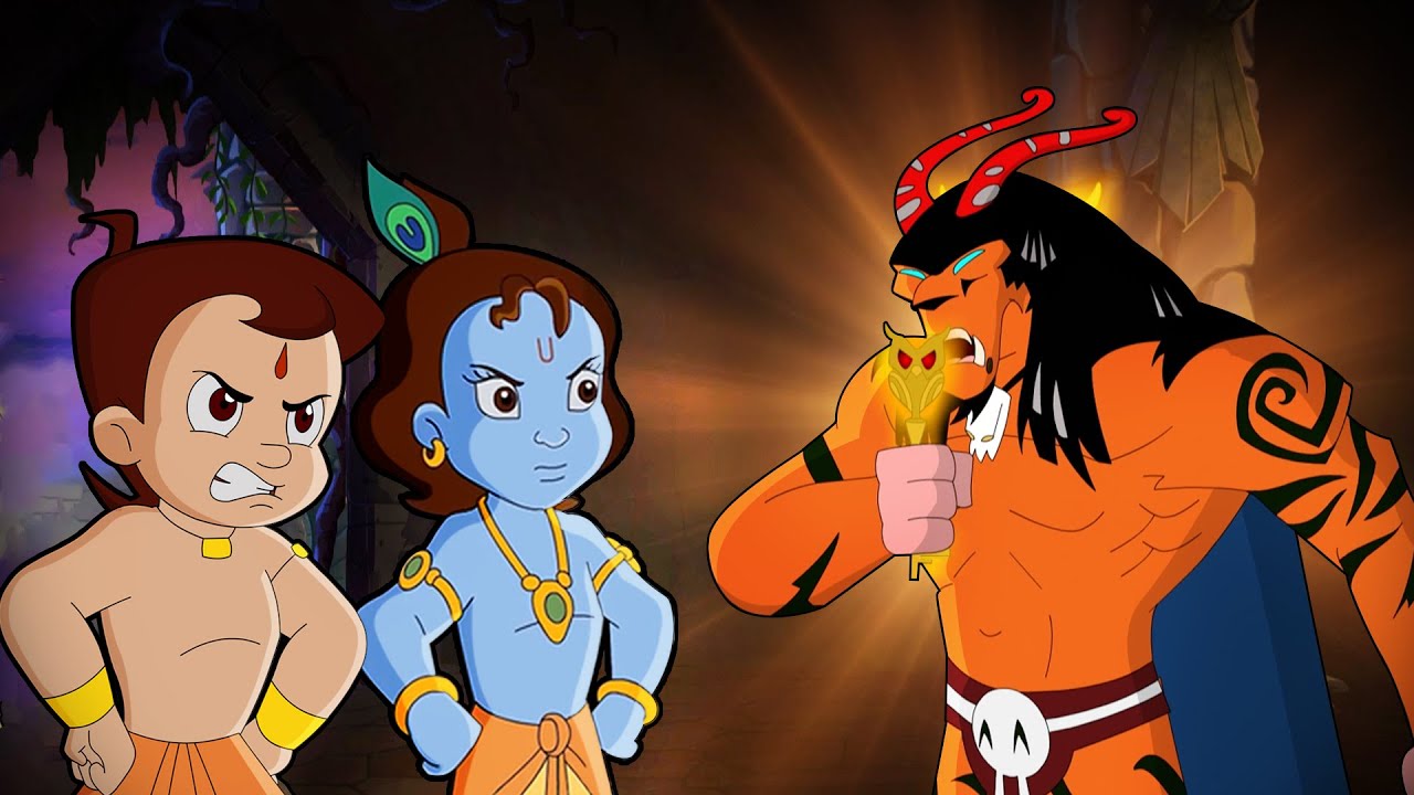 Chhota Bheem aur Krishna - जिम्बारा के हाथ में अतराक्ष की चाबी ...