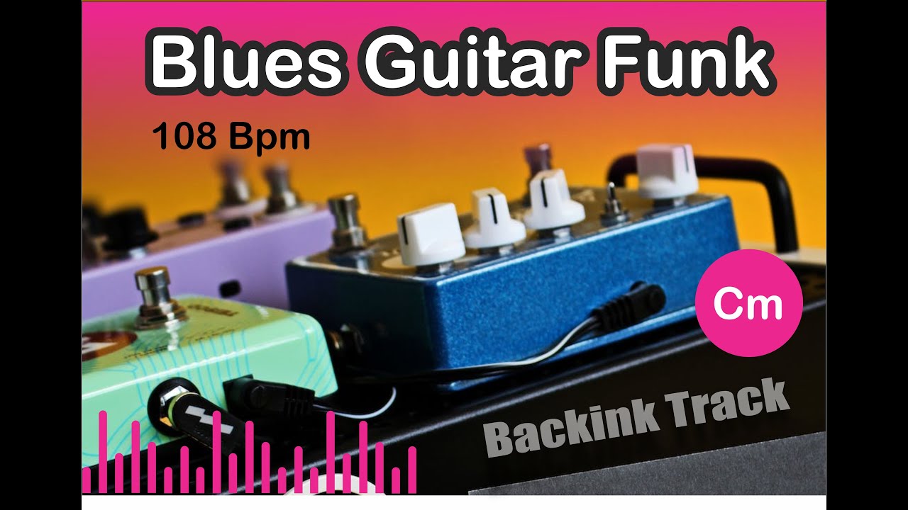 Blues Guitar Funk in Cm - Backing Track for improvise - YouTube