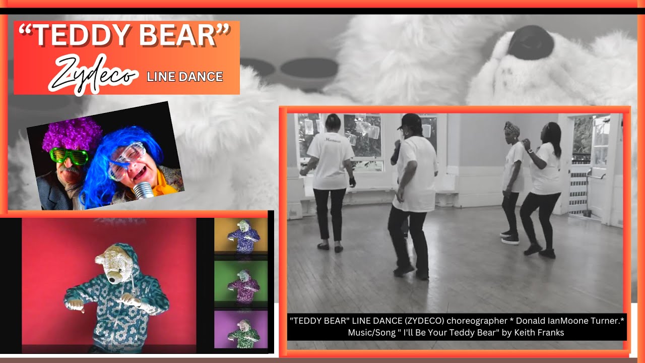 "TEDDY BEAR" LINE DANCE (ZYDECO) Oakland, CA Team Platinum Students ...