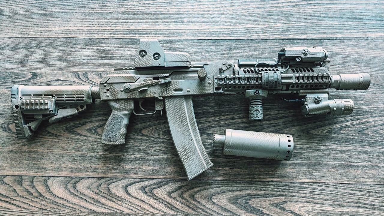 re-up FSB alpha ak clone. based on ghk ak, w&a bolt, full travel ...