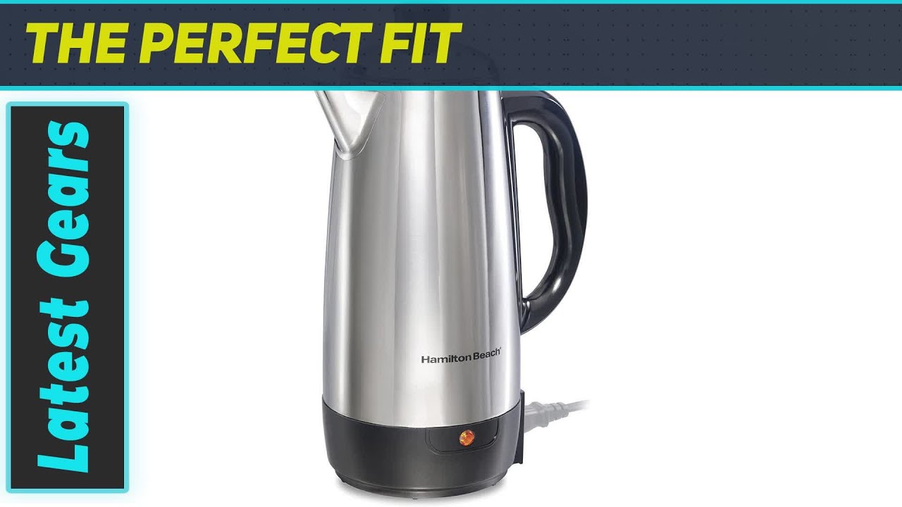 Hamilton Beach 12 Cup Electric Percolator Coffee Maker: Brewing the ...