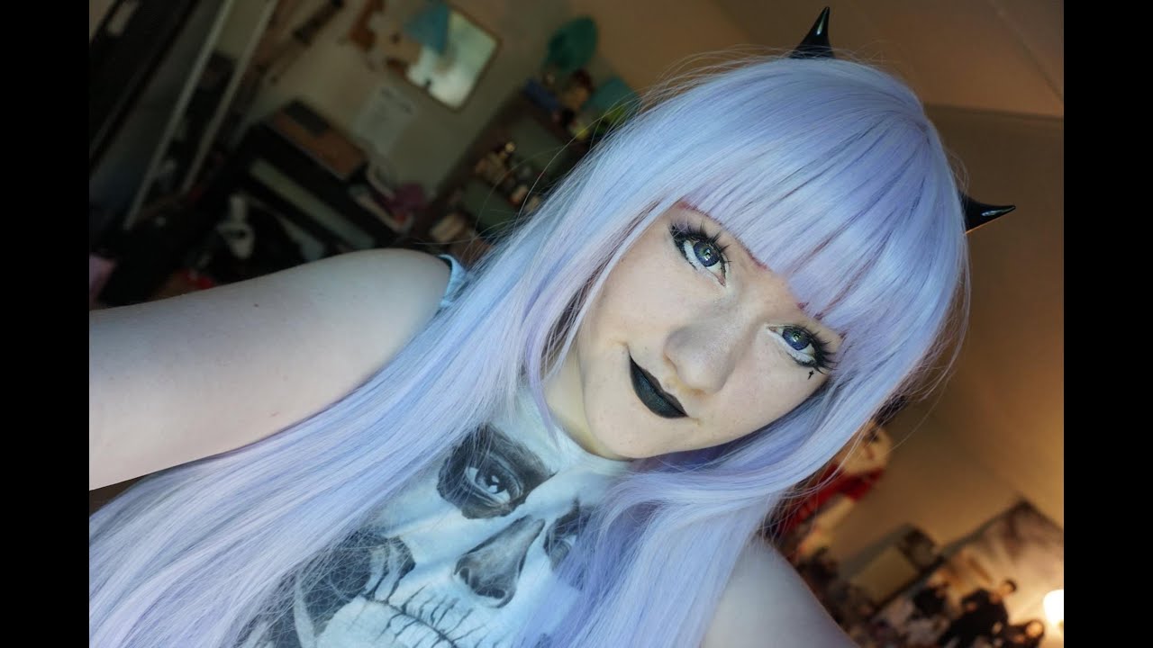 Pastel Goth makeup tutorial - YouTube