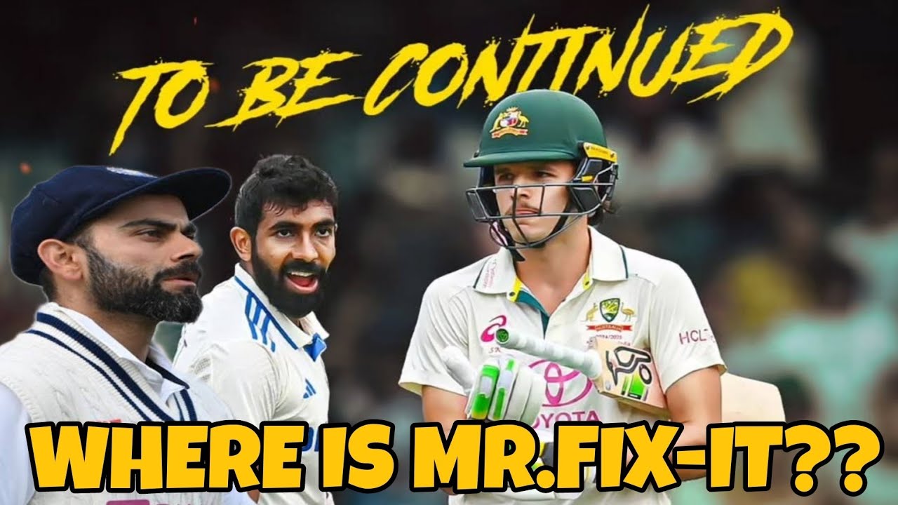 MR FIX-IT Can't fix Indian Batting | Sam Kontas VS Jasprit Bumrah ...