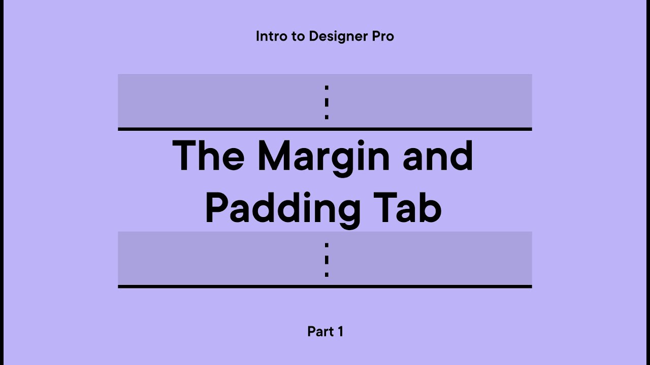 Splash Designer Pro: The Margin & Padding Tab | Event Branding & Design ...