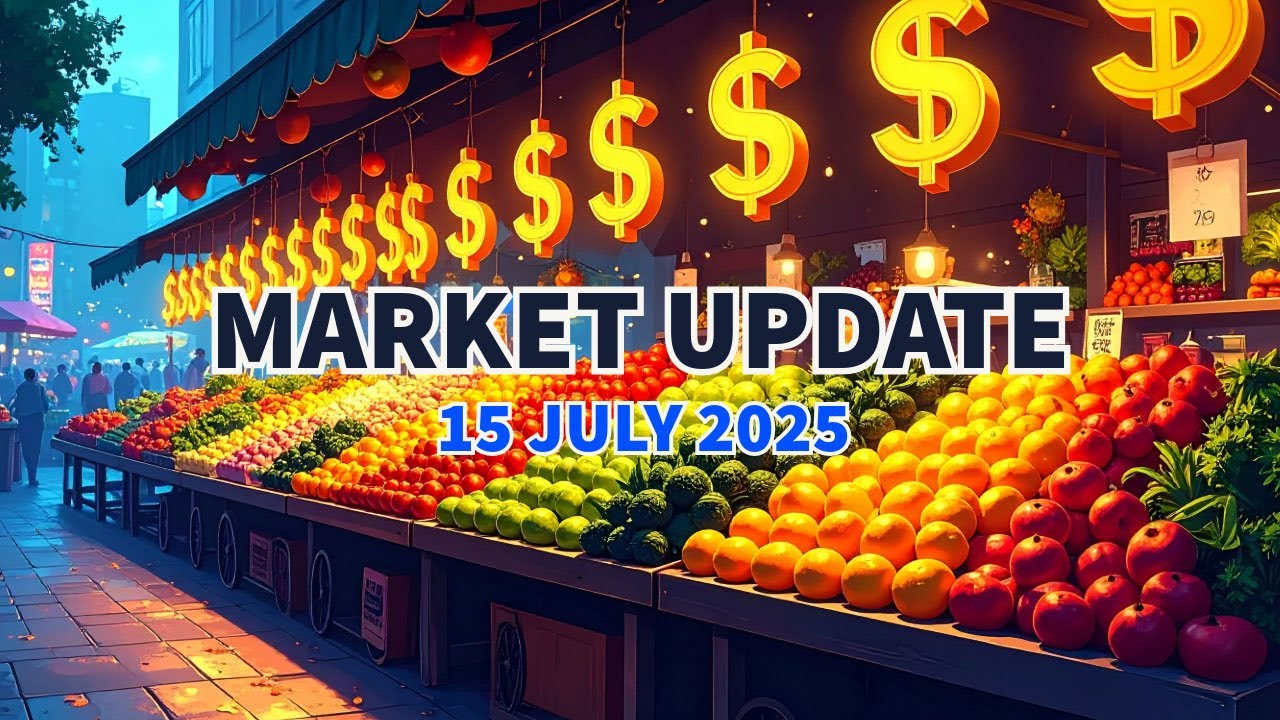 Prices to the moon | Market Update - 15th July 2025 - YouTube
