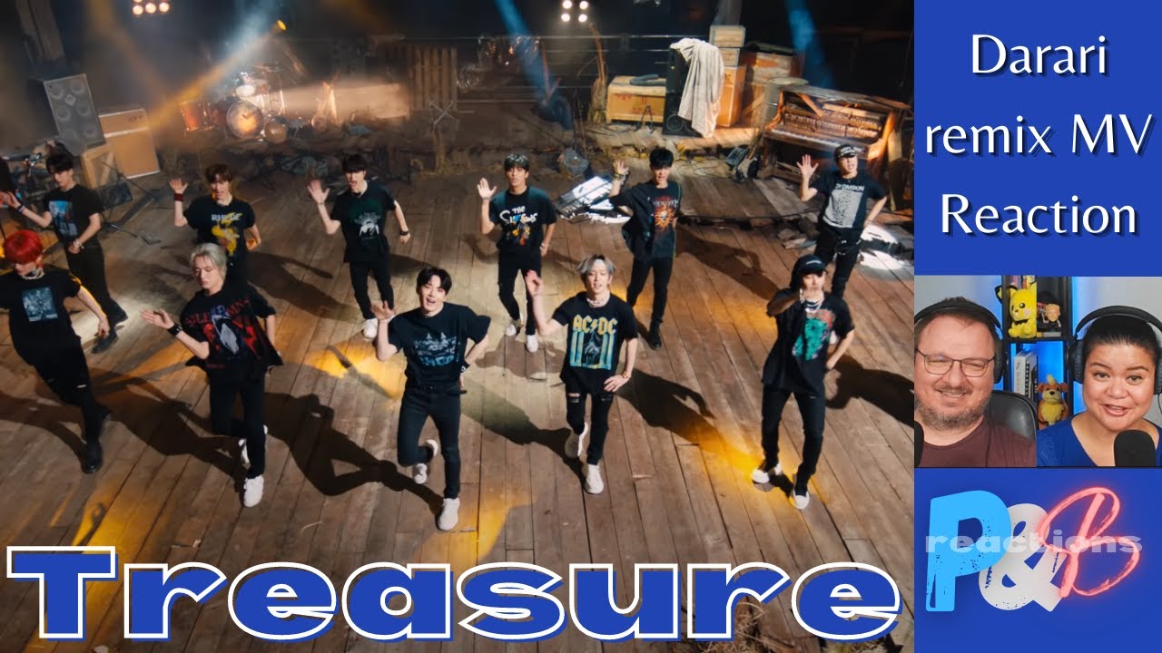 Treasure "Darari remix" special music video first time watching ...