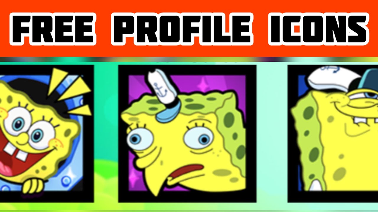 Free SpongeBob Profile Icons! - Brawl Stars - YouTube
