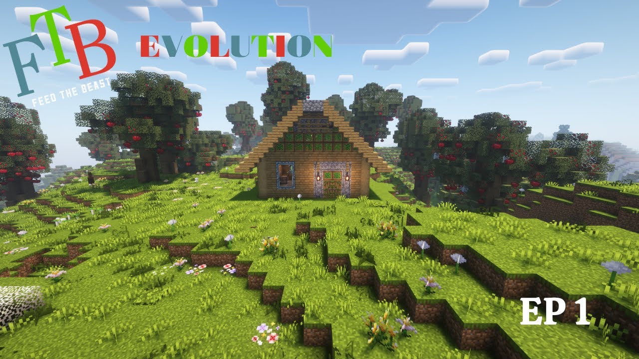 EP 1, A place to call home. FTB Evolutions - YouTube