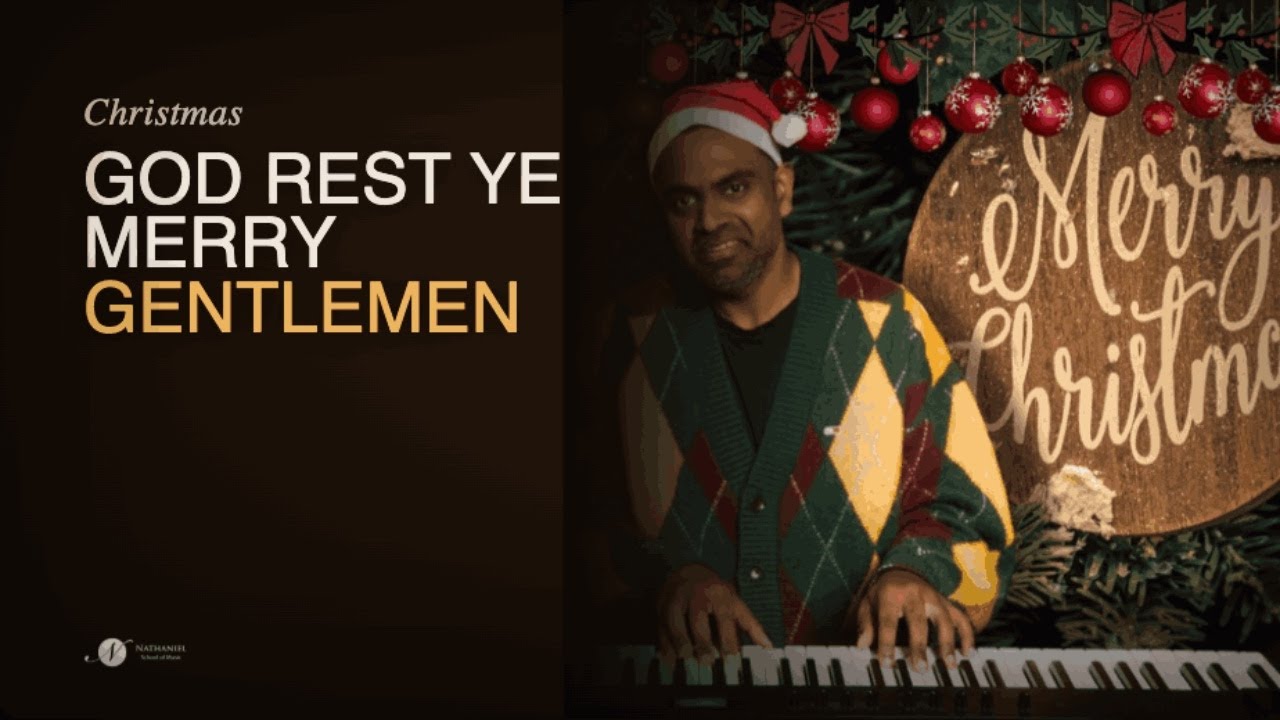 God Rest Ye Merry Gentlemen - Easy & Advanced Christmas Piano Tutorial ...