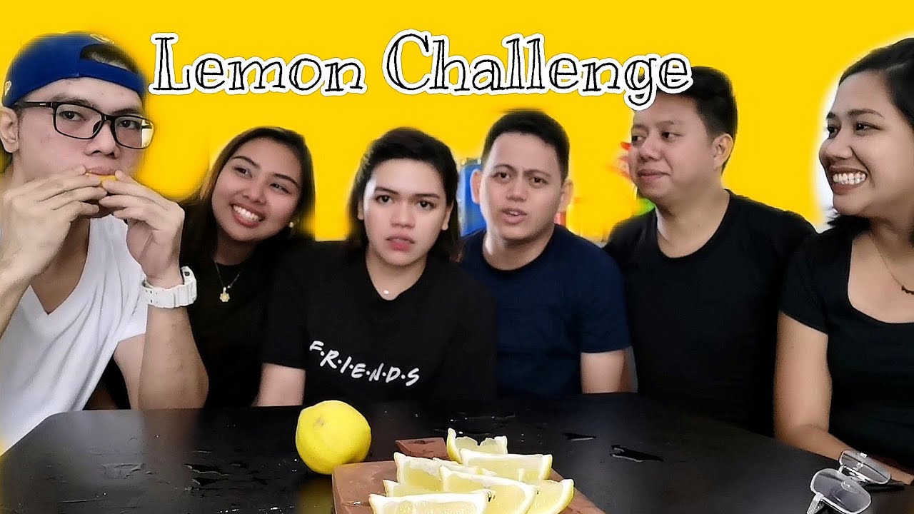 LEMON CHALLENGE 🍋🤣 - YouTube