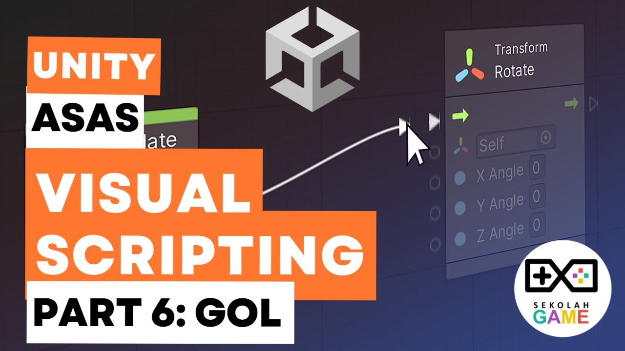 Pengenalan Visual Scripting Bolt Unity 06 Gol Sekolahgame Youtube